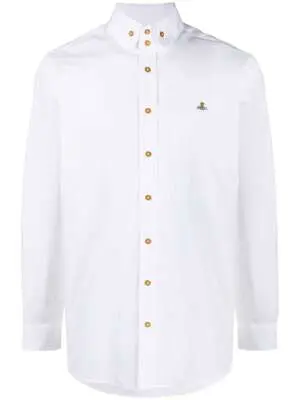VIVIENNE WESTWOOD Krall Orb-embroidered Shirt
