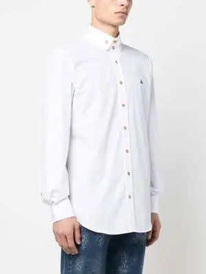 VIVIENNE WESTWOOD Krall Orb-embroidered Shirt