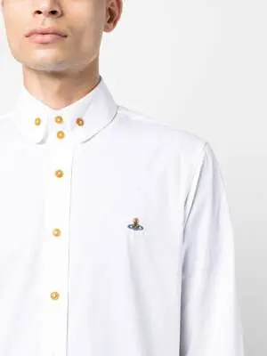 VIVIENNE WESTWOOD Krall Orb-embroidered Shirt