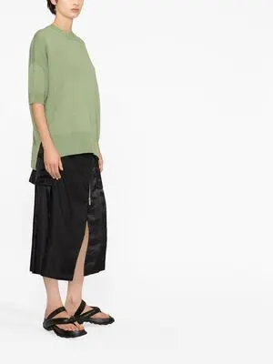 JIL SANDER Knitted Cashmere Top