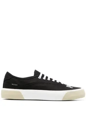 Palm Angels Logo Skaters Sneakers - Black