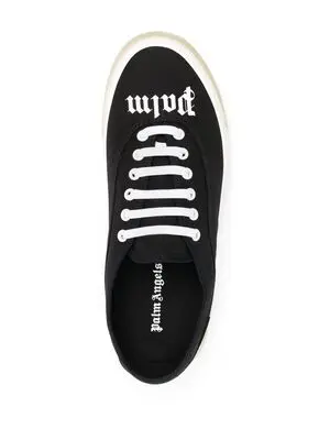 Palm Angels Logo Skaters Sneakers - Black