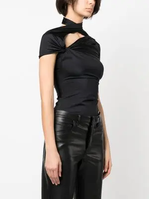 Coperni Logo-plaque Cut-out T-shirt