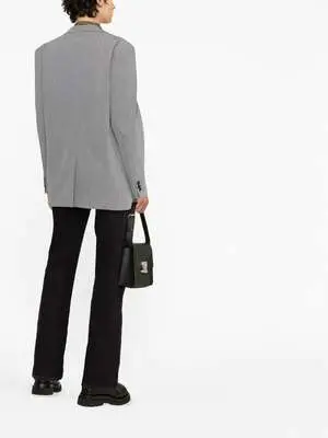 MAISON MARGIELA Boxy Single-breasted Blazer - Grey