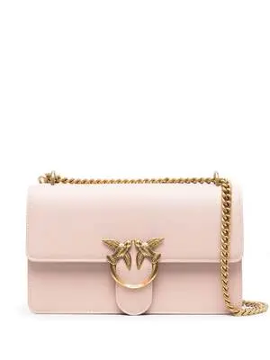Pinko Love One Classic Shoulder Bag - Pink