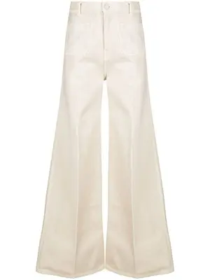 JOSEPH Wide-leg Denim Jeans