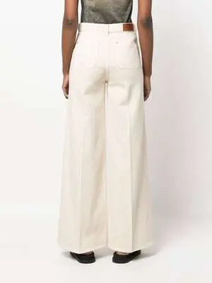 JOSEPH Wide-leg Denim Jeans