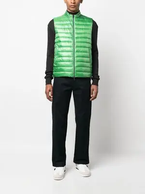 Herno Quilted Reversible Down Gilet - Green