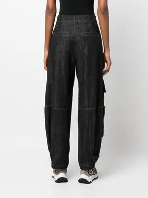 Brunello Cucinelli High-waisted Cargo Jeans