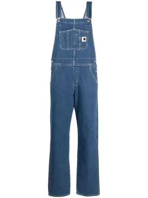 Carhartt Work In Progress Bib Straight-leg Overalls - Blue