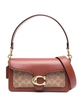 COACH Tabby Leather Shoulder Bag - Brown