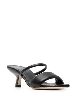 VIC MATIE 70mm Open-toe Leather Sandals