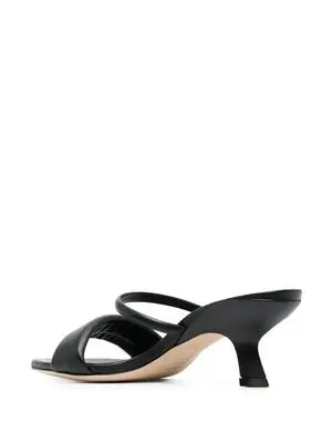 VIC MATIE 70mm Open-toe Leather Sandals