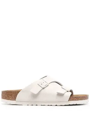 BIRKENSTOCK Zürich Suede Sandals - White