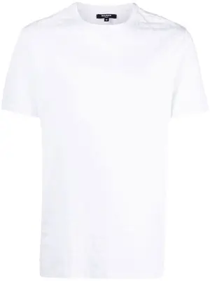 Balmain Logo Pattern T-shirt