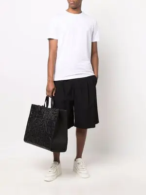 Balmain Logo Pattern T-shirt