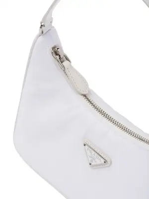 Prada Re-edition 2005 Re-nylon Mini Bag - White