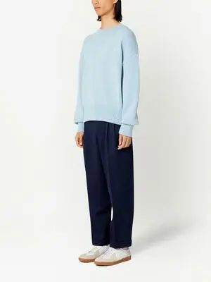 AMI Paris De Coeur Embroidered Sweater