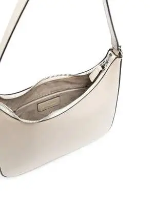 Staud Alec Leather Shoulder Bag - Neutrals