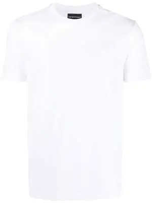 Emporio Armani Cotton Short-sleeve T-shirt - White