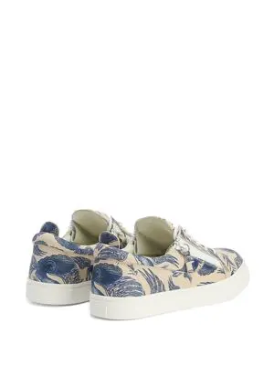 GIUSEPPE ZANOTTI Frankie Double-zip Low-top Sneakers