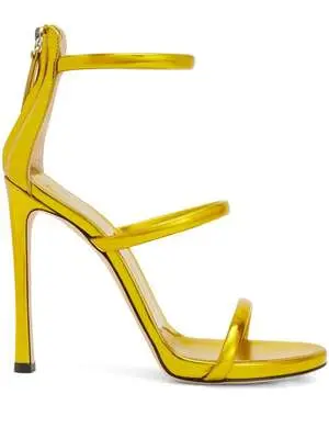 GIUSEPPE ZANOTTI High-heeled Strappy Sandals - Yellow