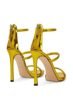 GIUSEPPE ZANOTTI High-heeled Strappy Sandals - Yellow