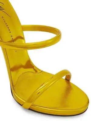 GIUSEPPE ZANOTTI High-heeled Strappy Sandals - Yellow