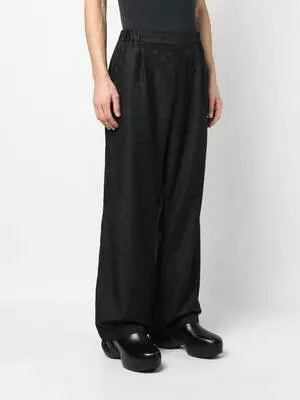 GMBH Hammer-jacquard Straight-leg Trousers