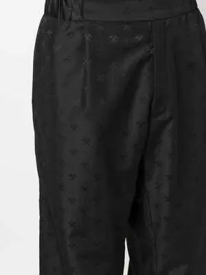 GMBH Hammer-jacquard Straight-leg Trousers