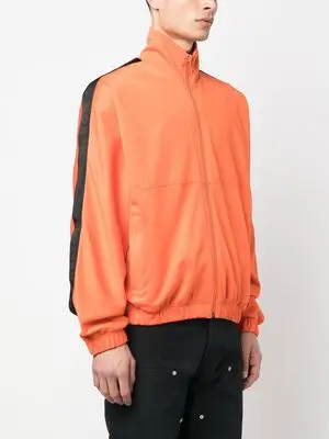 Heron Preston Logo-tape Zip-up Track Jacket - Orange