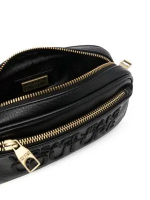 Versace Logo-embellished Messenger Bag