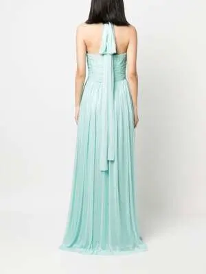JEAN-LOUIS SABAJI Tulle Maxi Dress