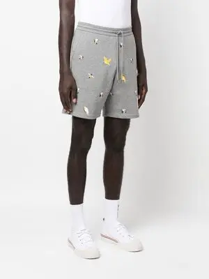 Thom Browne Cartoon-print Thigh-length Shorts