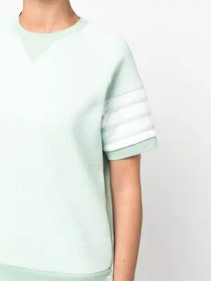 Thom Browne 4-bar Stripe T-shirt - Green