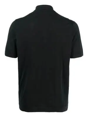 DRUMOHR Button-placket Polo Shirt - Black