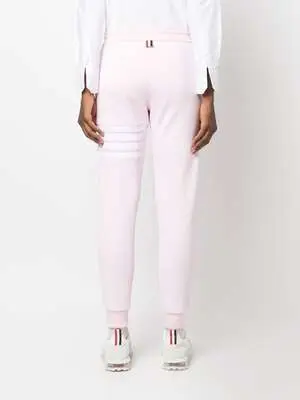Thom Browne 4-bar Stripe Tapered Joggers - Pink
