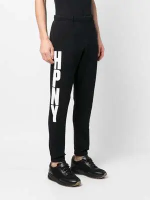 Heron Preston Logo-patch Track Pants - Black