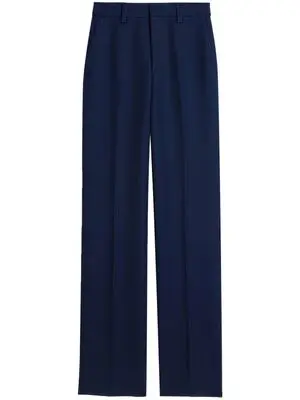 AMI Paris High-waisted Wool Trousers