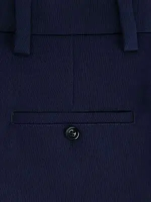 AMI Paris High-waisted Wool Trousers