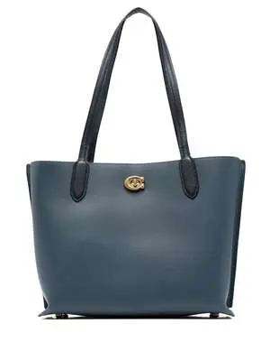 COACH Willow Leather Tote Bag