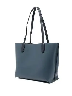 COACH Willow Leather Tote Bag
