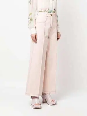 Giambattista Valli High-rise Wide-leg Trousers