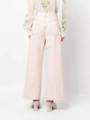 Giambattista Valli High-rise Wide-leg Trousers