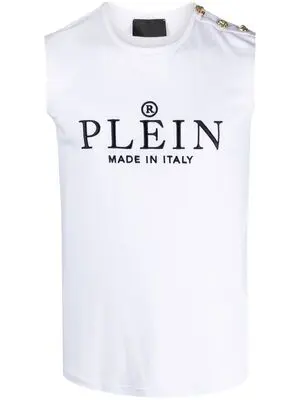 Philipp Plein Logo-print Tank Top
