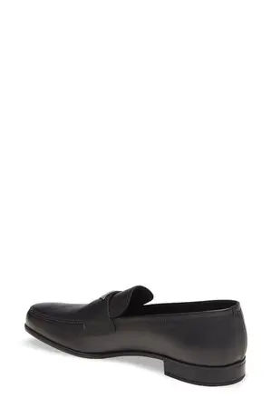 Prada Triangle Logo Loafer - Black
