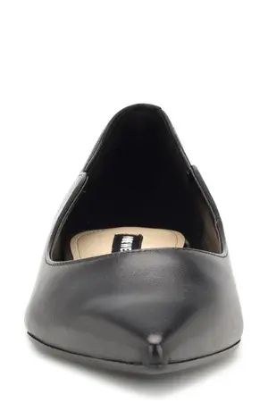 Nine West Pointed-toe Flat - Black