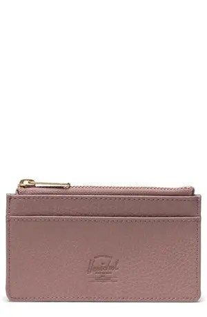 Herschel Supply Co. Oscar Ii Vegan Leather Rfid Wallet Ash Rose