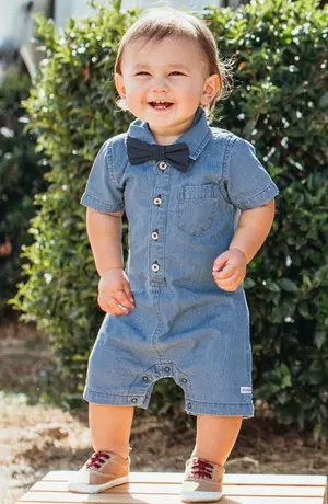 RUGGEDBUTTS Denim Romper