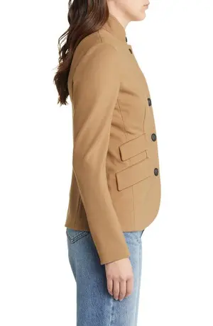Rag & Bone Slade Ponte Blazer - Camel
